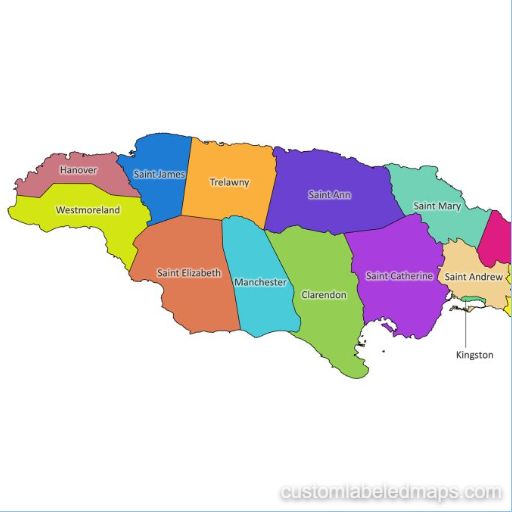 Custom Labeled Maps – Editable & Printable in PDF, JPG, PNG, SVG, AI