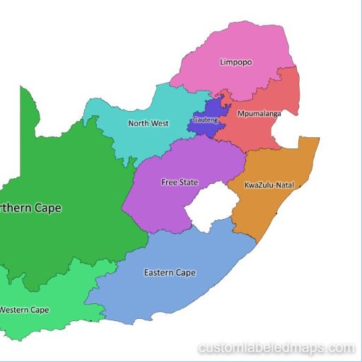 Custom Labeled Maps – Editable & Printable in PDF, JPG, PNG, SVG, AI